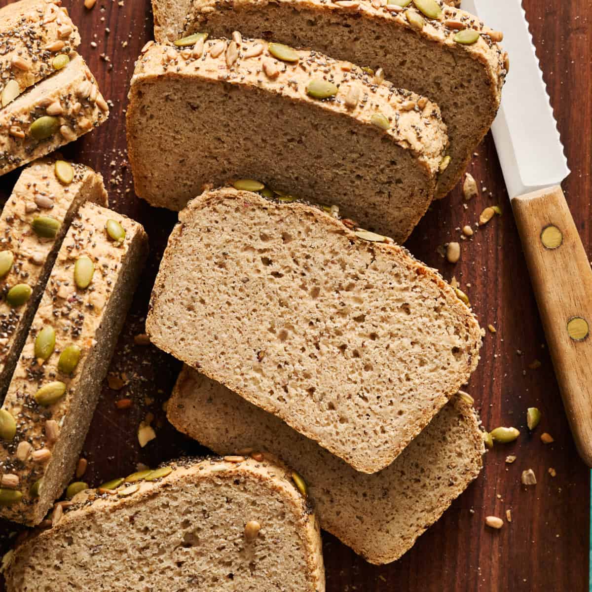 Sorghum Bread (Gluten-Free, Vegan)